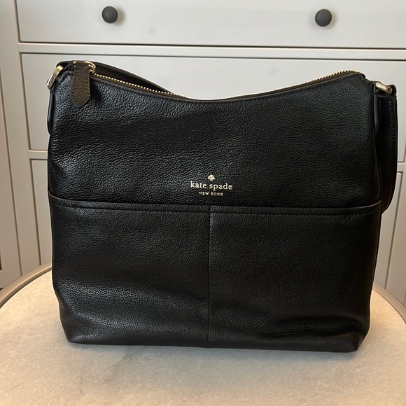 kate spade | Bags | Kate Spade New York Bailey Shoulder Bag Black ...